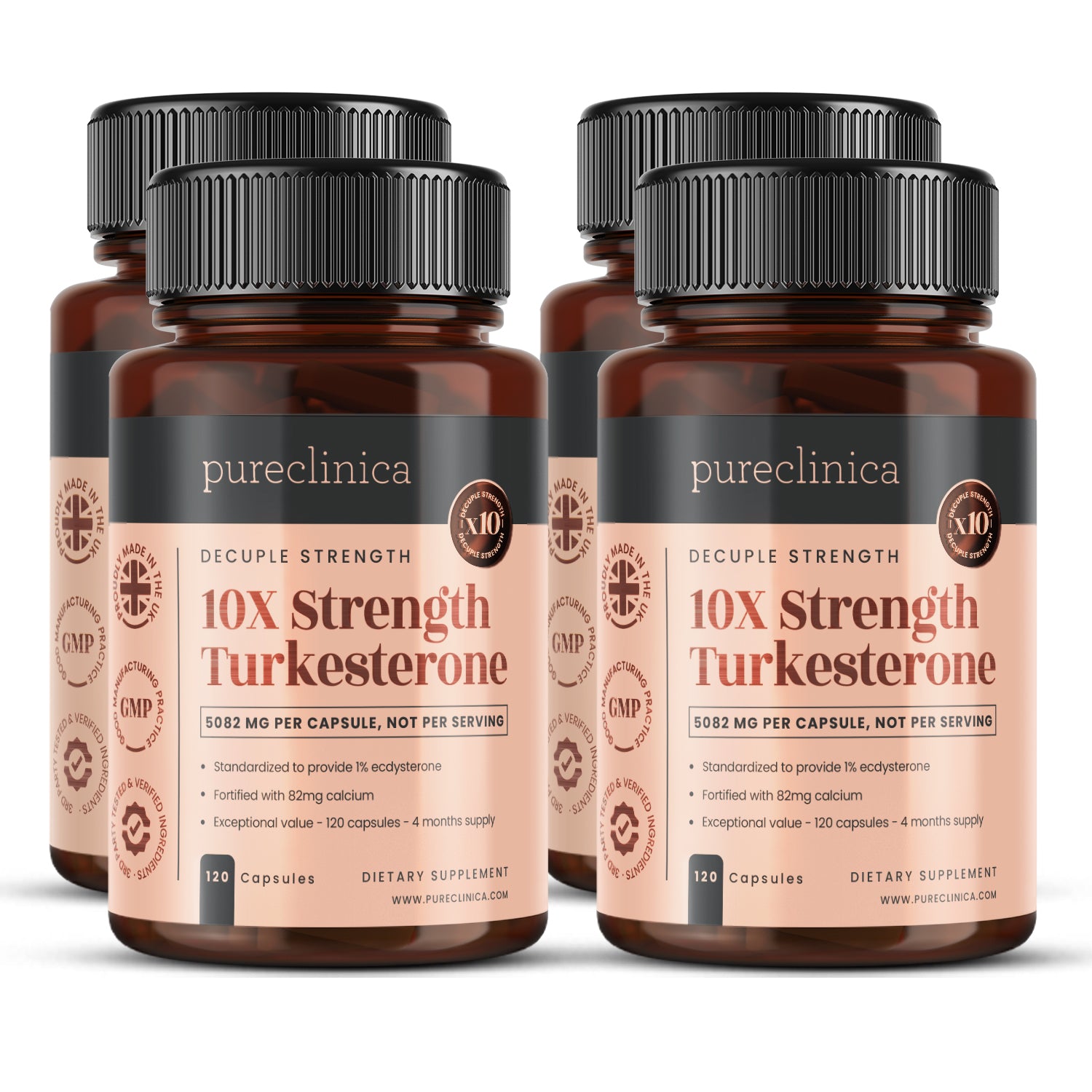 10x Strength Turkesterone - pureclinica.com
