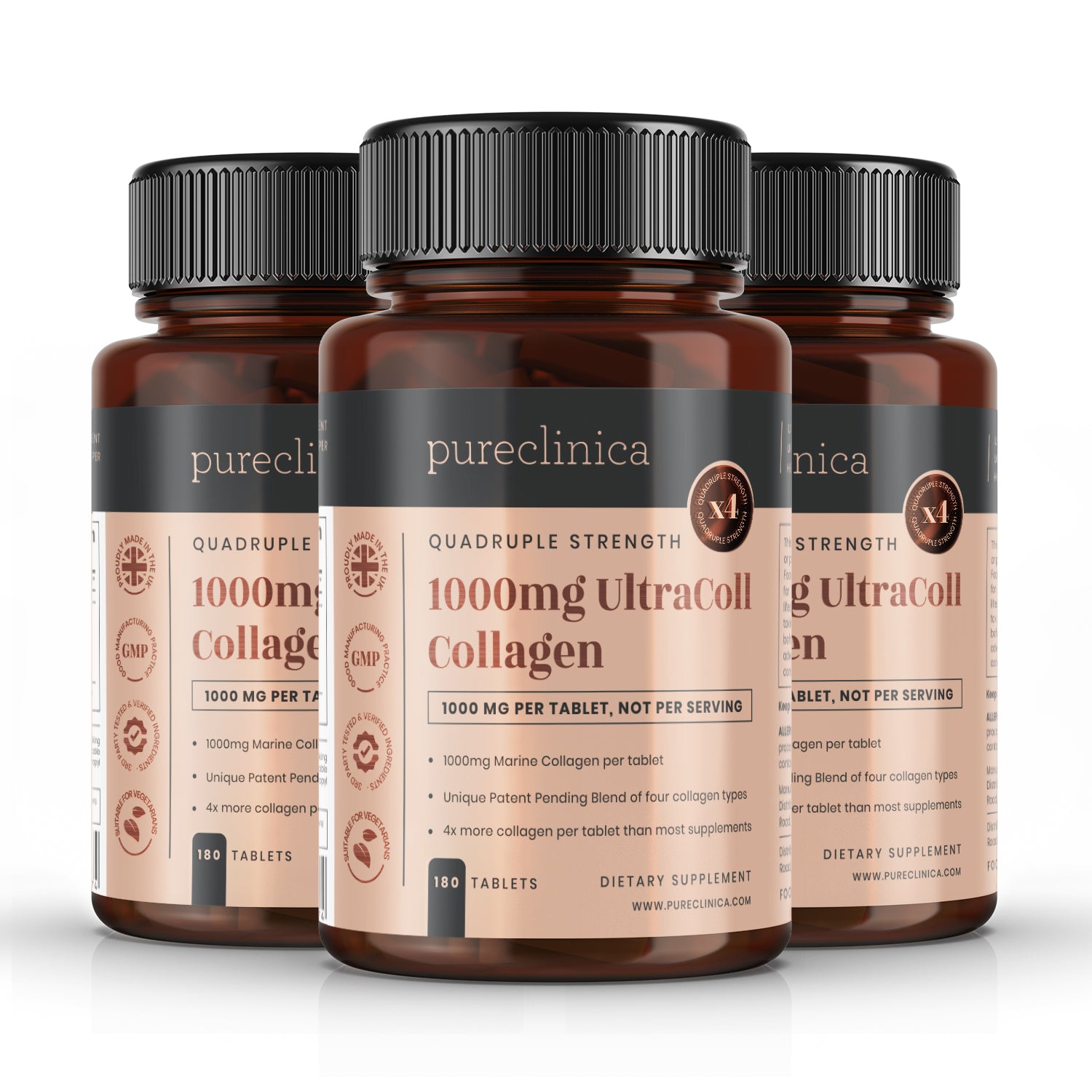 UltraColl - Marine Collagen 1000mg x 180 tablets - pureclinica.com