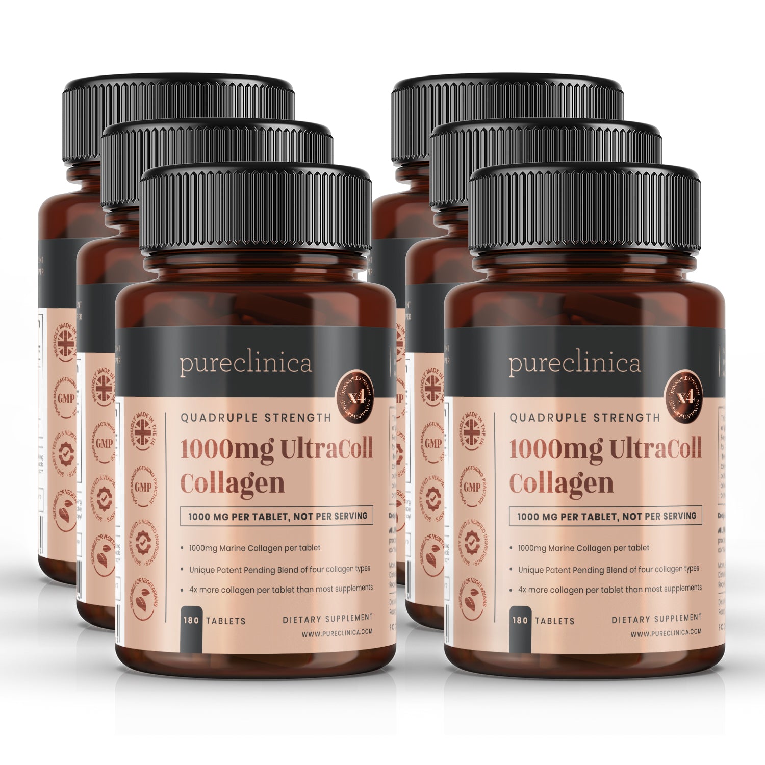 UltraColl - Marine Collagen 1000mg x 180 tablets - pureclinica.com