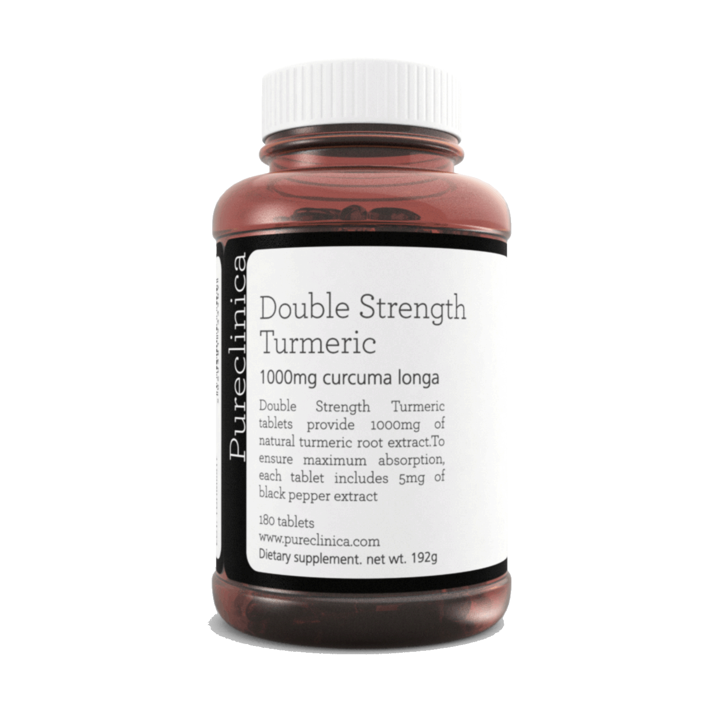 Double Strength Turmeric with 1000mg per tablet providing natural ...